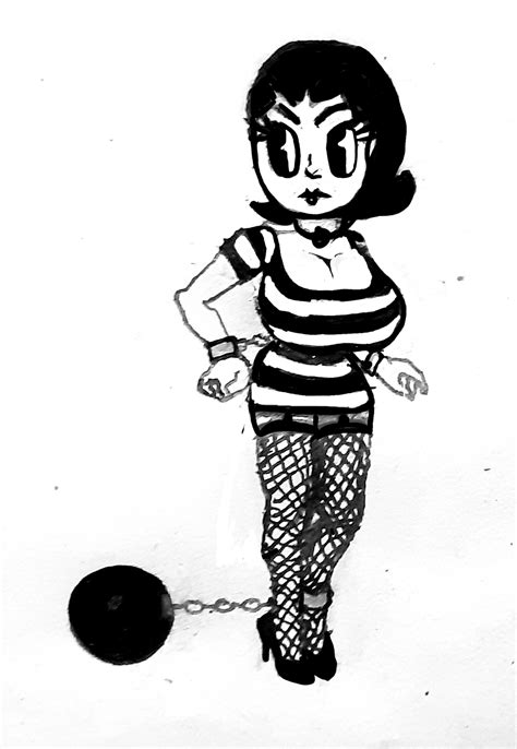 Doodle Cartoon Jail Bird By Coldfrisson On Deviantart