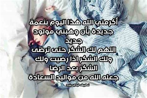 عبارات تهنئة بالمولود اسلامية ليدي بيرد