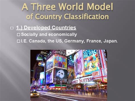 Country Classifications A Northsouth Model Of Classifying Countries