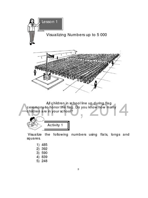 Math 3 Lm Draft 4102014 Pdf Kilogram Teaching Mathematics