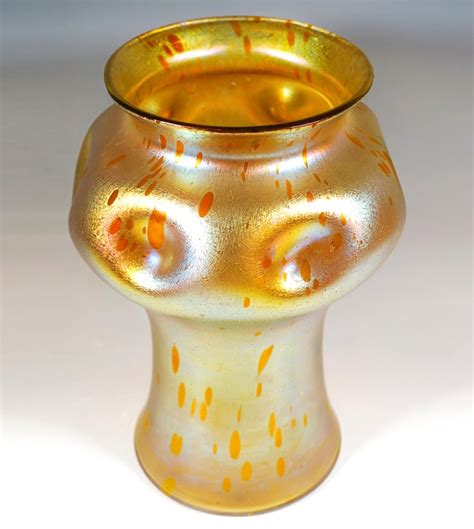 Large Loetz Art Nouveau Vase Decor Astraea Austria Hungary Around
