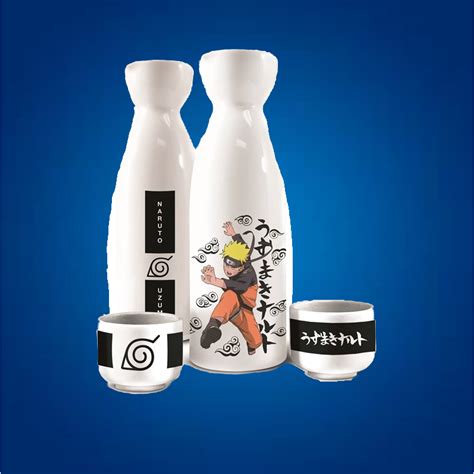 Naruto Sake Set Le Monde Imaginaire