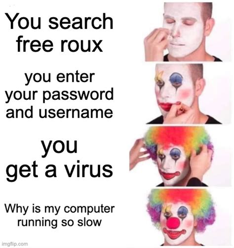 Clown Applying Makeup Meme Imgflip