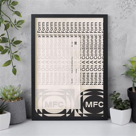 The 1975 Notes On A Conditional Poster Print Room Decor Etsy