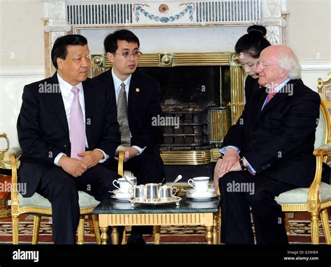 Dublin Ireland 16th June 2014 Liu Yunshan L A Member Of The