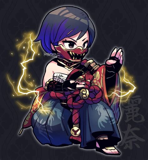 Kotorai Reina Tekken Tekken Tekken 8 Highres 1girl Bell Black Eyes Black Gloves Black