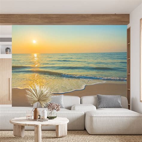 Beach Mural Etsy