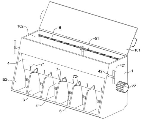 一种生猪养殖用料槽的制作方法