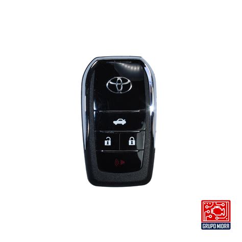 Toyota Ks 119 Carcasa De Llave Plegable De 4 Botones Grupo Midra