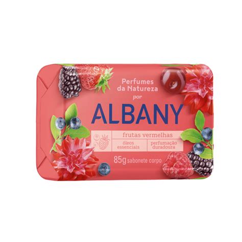 Essencyal Farma Sabonete Albany Frutas Vermelhas 85g