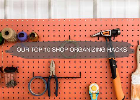 Workshop Organization Tips