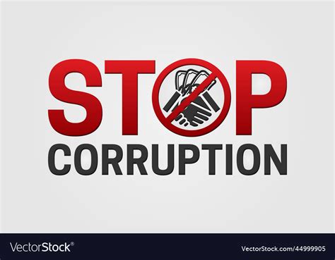 Stop Corruption Logo Anti Corruption Flyer Template Postermywall