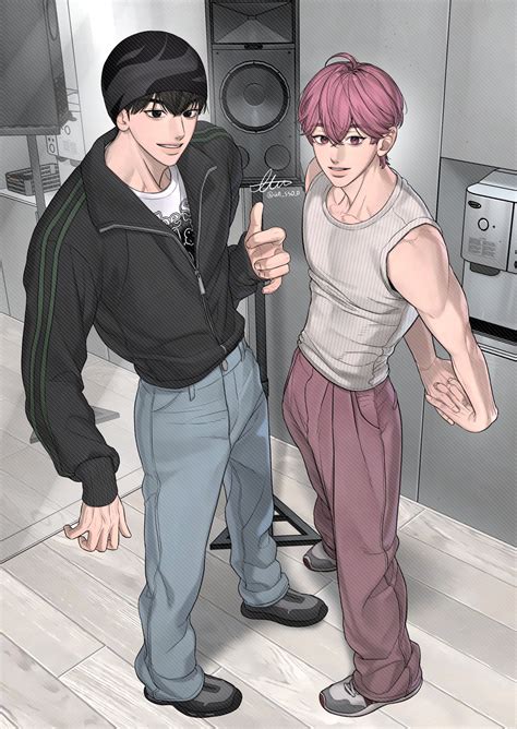 Hamin Plave Highres Babes Ahoge An Sso O Arms Behind Back Bamby Plave Beanie Black