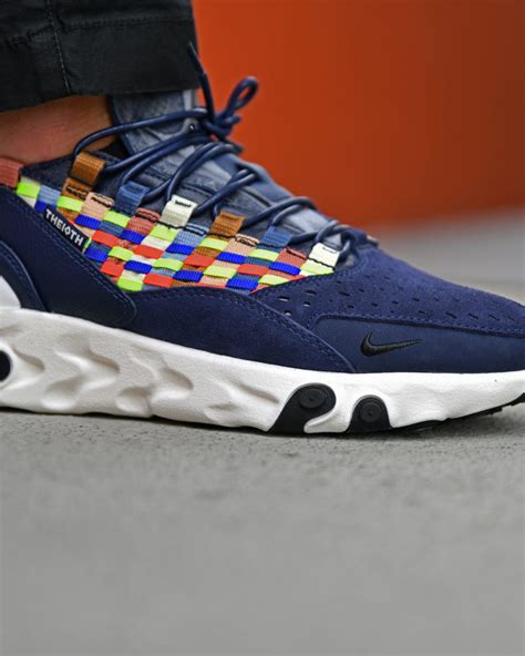 Nike React Sertu Navy Multicolor Sneakers Fr