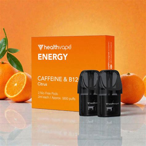 Caffeine Vapes Pens And Pods Healthvape