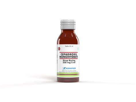 Cefadroxil 250mg5ml Dry Syrup Bernofarm