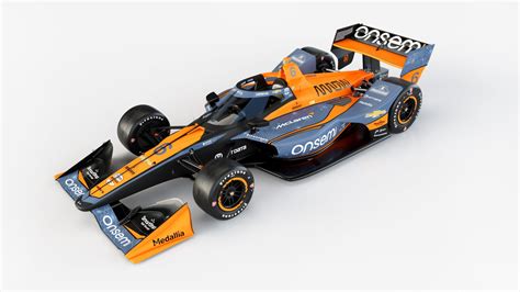 Indycar Arrow Mclaren Reveals Its Onsemi Livery For Felix Rosenqvist