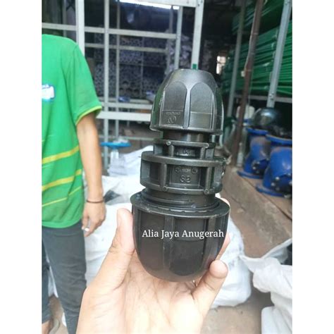Jual Reducing Coupler Hdpe 25mm X 20mm Compress Reducer Hdpe 3 4 X 1