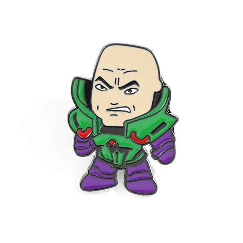 Lex Luthor Chibi Enamel Pin Distinct Pins