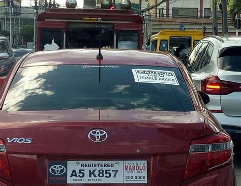 Female Women Drivers Warning Sign The Travel Tart Blog Women