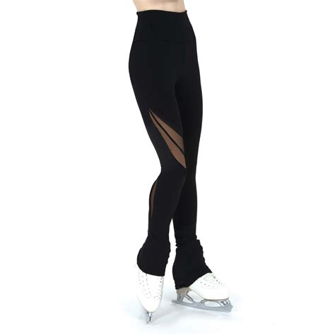 390 Mesh Ribbon Leggings Jerrys Skating World Global Figure Skating Product Manufacturer