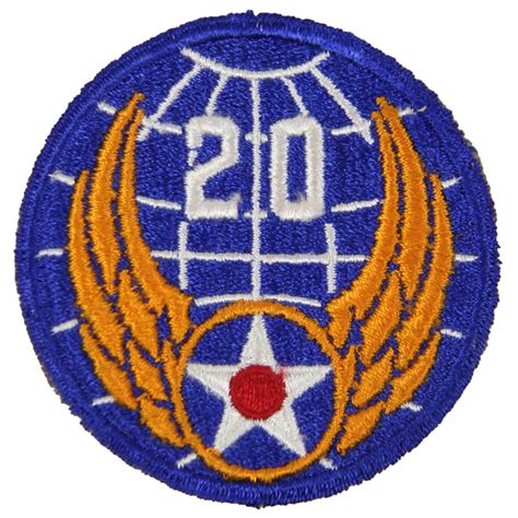 Patch 20th Air Force Usaaf