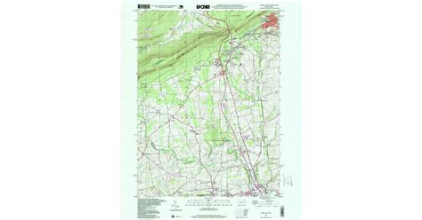 1990s Maps Of Wind Gap Northampton County Pastmaps