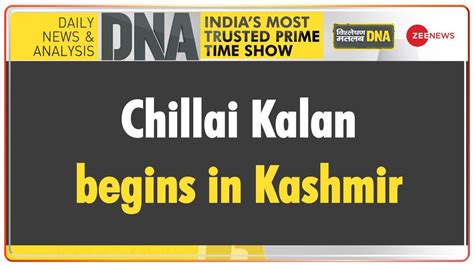 Chillai Kalan Begins In Kashmir