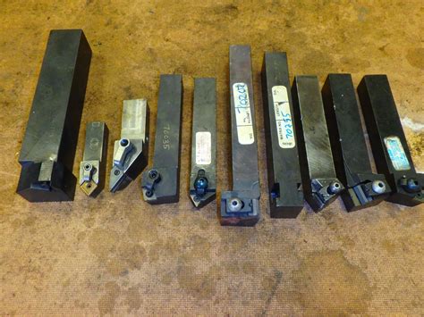 Lot of Misc Indexable Lathe Tool Holders - BTM Industrial