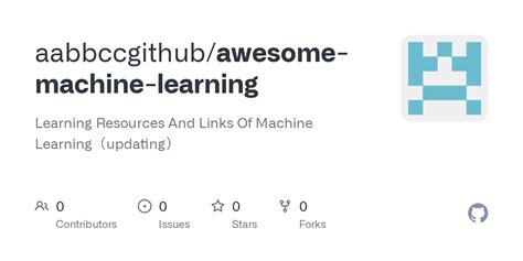 Awesome Machine Learningmachine Learning 《python机器学习及实践 从零开始通往kaggle