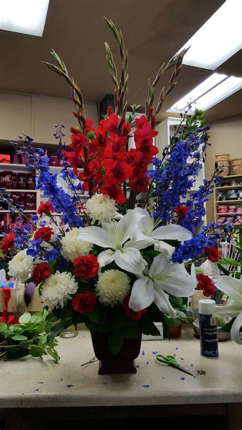 Red White Blue Arrangements