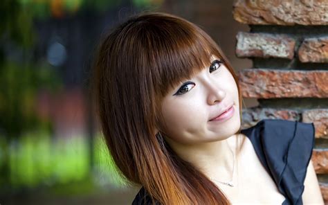 Asian Girl Smile Face Wallpaper Coolwallpapers Me