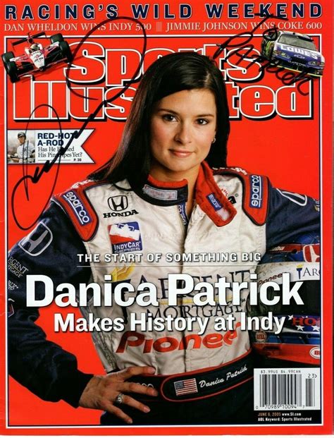 Danica Patrick Autographed Signed 2005 Sports Illustrated Magazine To