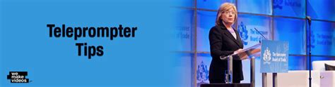 How To Be A Teleprompter Pro Wmv Video Productions