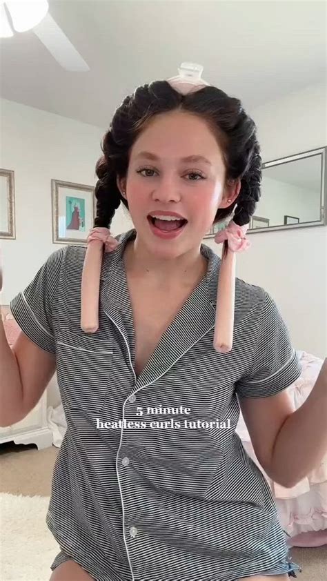 Heatless Curls Overnight In 2024 Heatless Hairstyles Heatless Curls