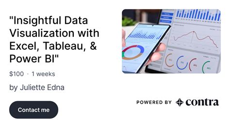 insightful data visualization with excel tableau and power bi by
