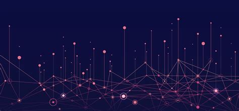 Big Data Visual Information Background Social Vector Image