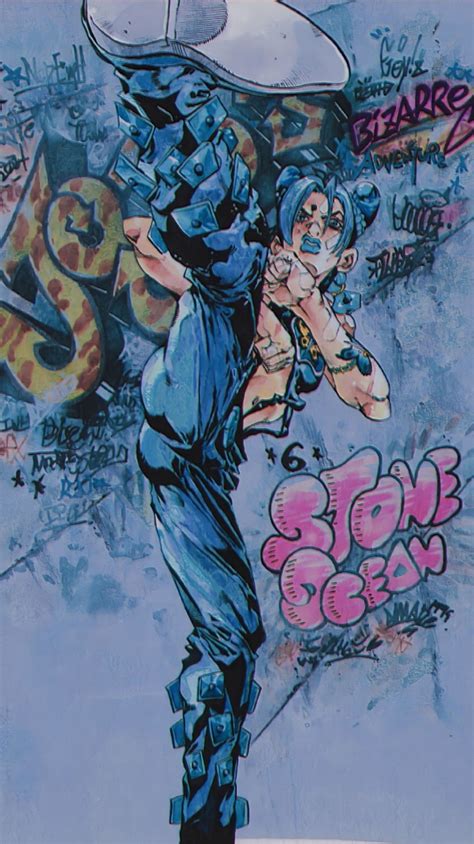 Jojo Stone Ocean Wallpapers Top Free Jojo Stone Ocean Backgrounds