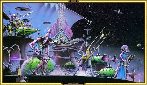 Rodney Matthews Artist Unique Artwork Illustrators