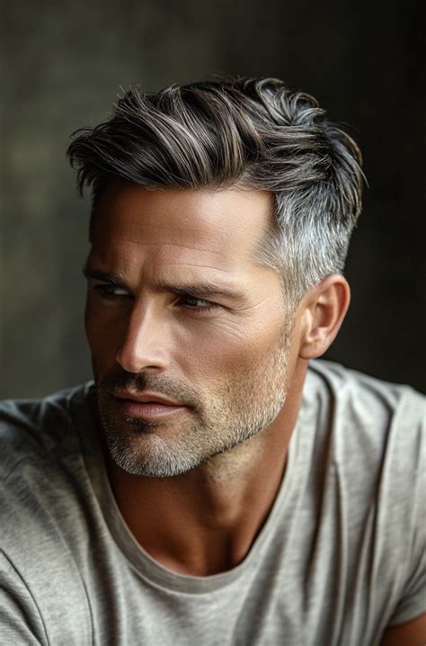 31 Trendy Hairstyles For Men Over 60 In 2025 Modern Cuts For Gray Short