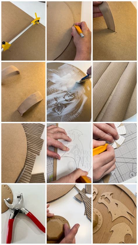 Diy Cardboard Viking Shield