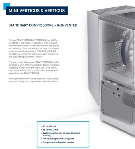 Kompresor Ronilački Bauer Mini Verticus Mv250