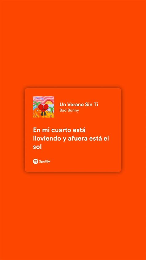 Un Verano Sin Ti Bad Bunny Versos De Canciones Letras Japonesas