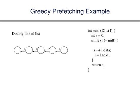 Ppt Data Flow Analysis For Software Prefetching Linked Data Structures In Java Powerpoint