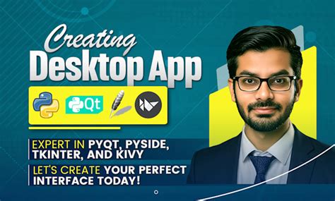 Use Pyqt Tkinter Pyside Pyqt5 Kivy For Python Gui Based Desktop Applications By Ahmad Pervaiz11