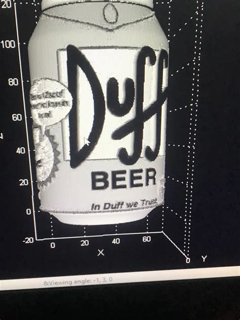 Duff Beer Can By Mattgerman Download Free Stl Model