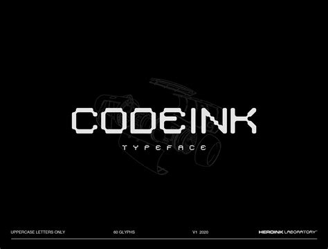 Codeink Typeface Behance Codeink Typeface Behance