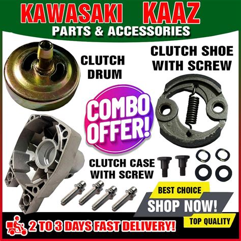 Kawasaki Clutch Drum Clutch Case With Screw Clutch Shoe With Screw