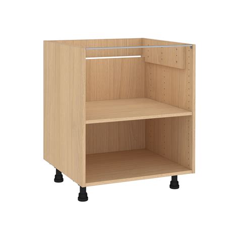 Caisson Bas De Cuisine Delinia Id Effet Bois H64 X L60 X P58 Cm