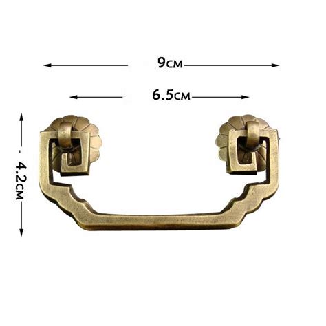 25 Vintage Brass Drop Pulls Drawer Pull Handle Dresser Etsy